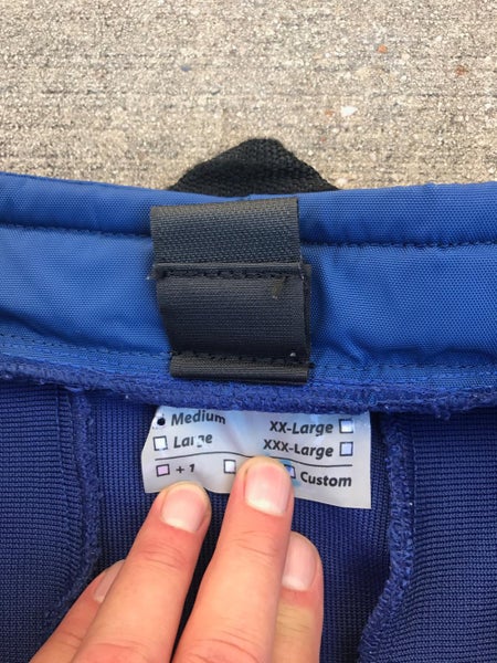 CCM PP90 Medium Edmonton Oilers Pro Stock Hockey Shell Royal Blue 7834 ...