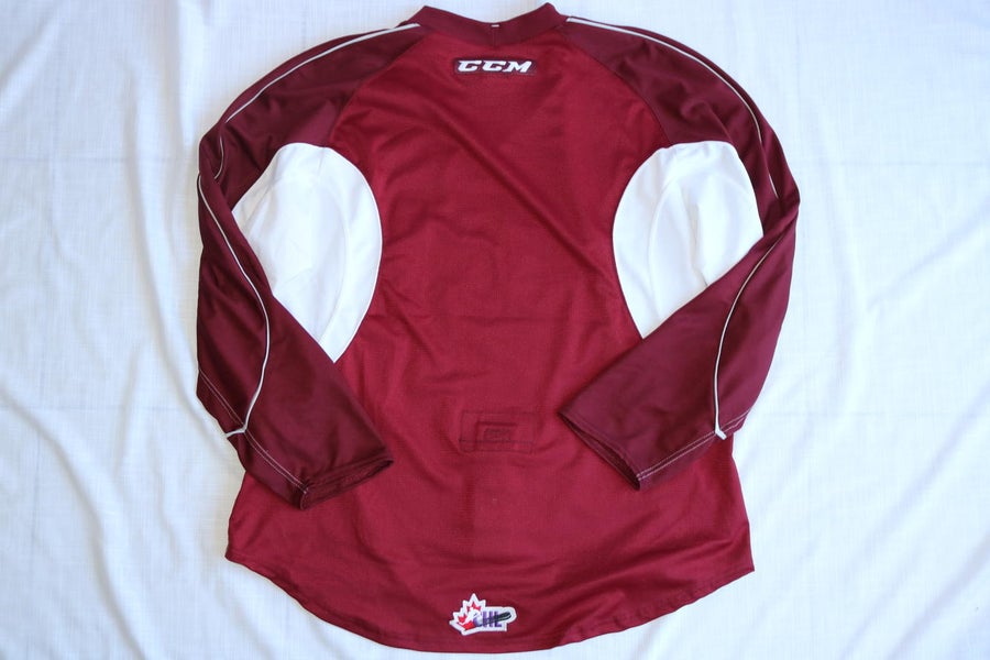 CCM OHL Practice Jersey Maroon 56 | SidelineSwap | Buy and Sell on ...