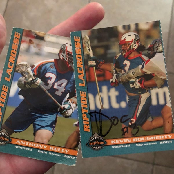 2 Los Angeles Riptide Trading Cards - Anthony Kelly #34 & Kevin ...