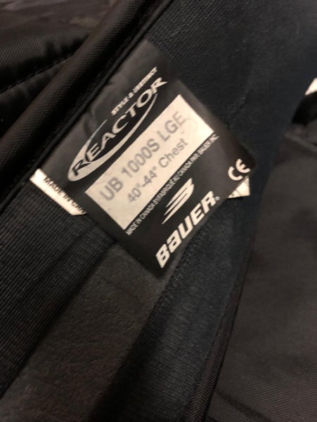 Bauer Reactor Goalie Chest Protector | SidelineSwap | Buy and Sell on ...