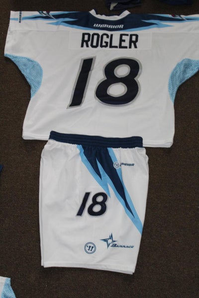 MLL Bridgeport Barrage game worn Championship full uniform ...