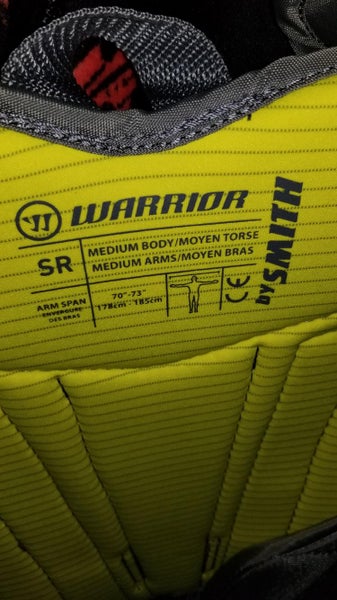 Warrior Ritual G2 Pro Goalie Chest and Arm Protector Senior ...