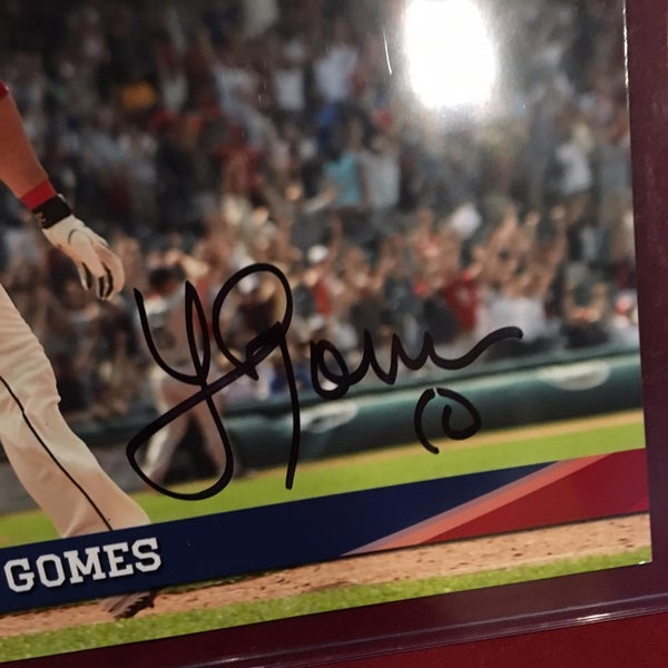 Yan Gomes Cleveland Indians MLB Authenticated Signed Autographed 8x10 ...