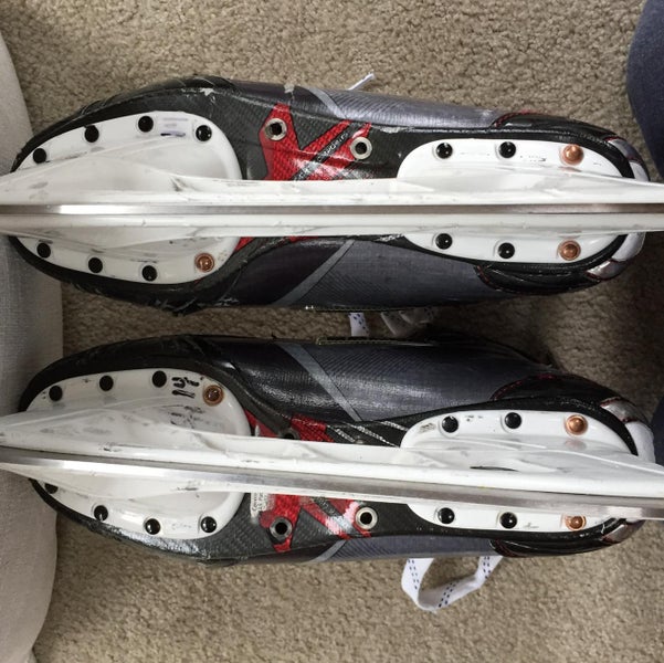 Bauer Vapor APX2 Hockey Skates Senior Pro Stock Size 10 | SidelineSwap ...