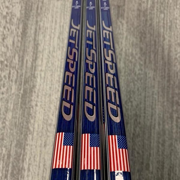 New JetSpeed Hockey Stick Righty Mid Senior Pro Stock 3 Pack TEAM USA ...