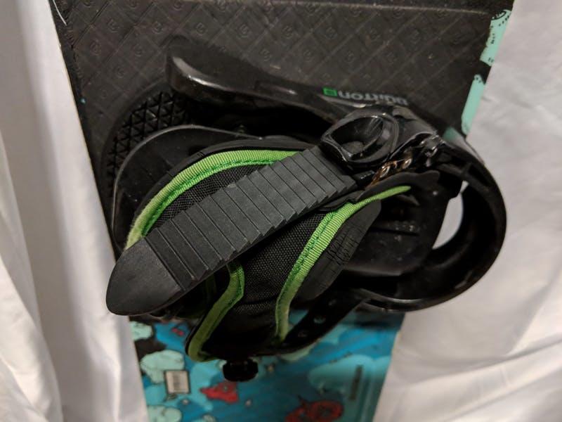 Burton LTR Junior snowboard 115 CM Burton progression Junior binding No ...