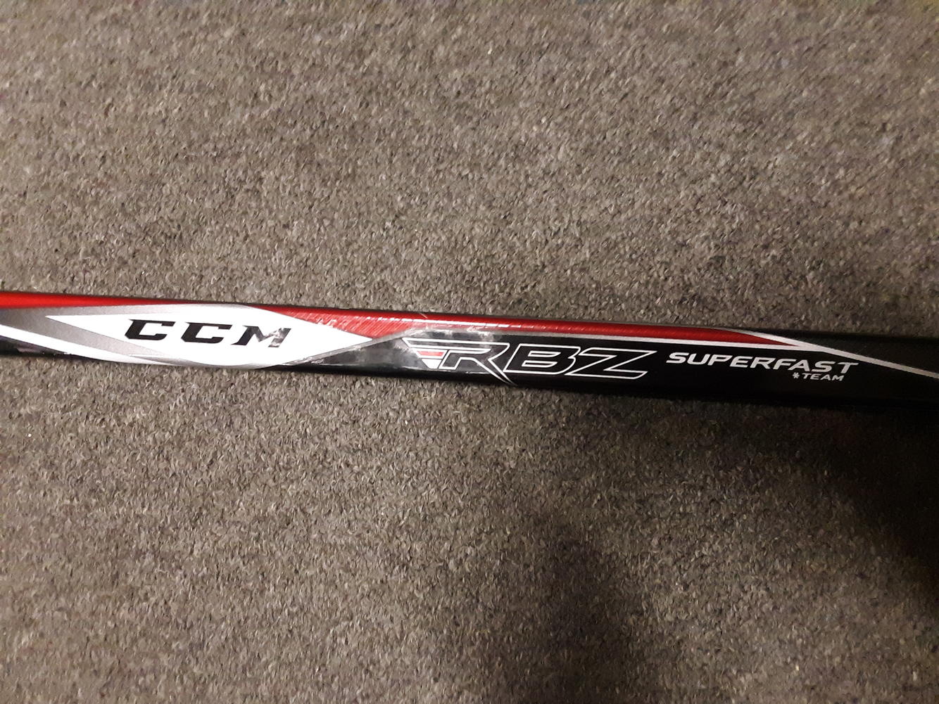 New CCM RBZ Superfast Hockey Stick Left Mid Senior | SidelineSwap