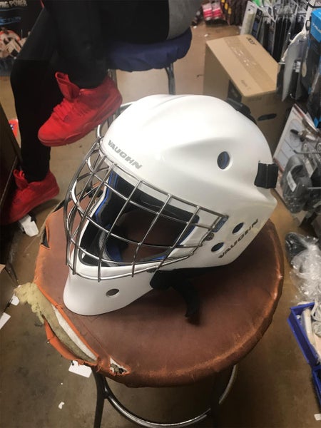 New Vaughn VM Pro Elite Carbon Goalie Mask Senior Large, Mask Bag ...