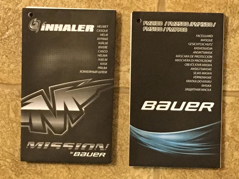 Mission Inhaler Hockey Helmet, Large/Red, Like New | SidelineSwap | Buy ...