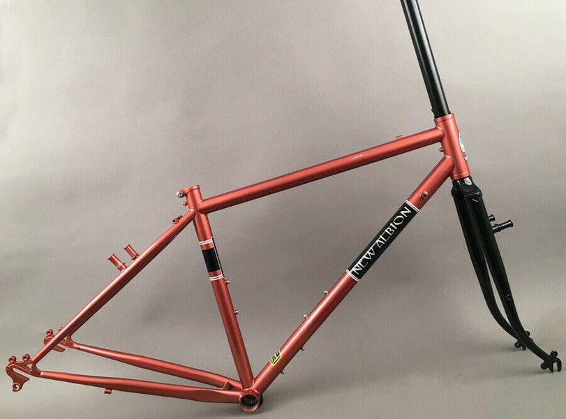 New Albion Privateer Steel Road Touring Gravel CX Bike Frame & Fork ...