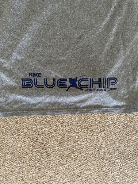 Nike Blue Chip Lacrosse "Attack Mode" Adult Large Nike Shirt ...