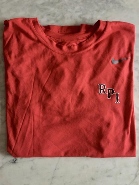Men's Large Nike Dri-FIT Shirt RPI NCAA | SidelineSwap | Buy and Sell ...