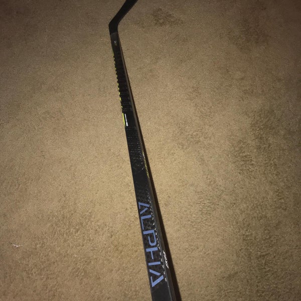 New Right Handed Alpha DX Pro Toe Pro Stock Hockey Stick | SidelineSwap ...