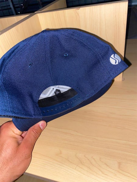 Blue GeoStix Hat By GoodWood Hockey SnapBack New Era | SidelineSwap ...
