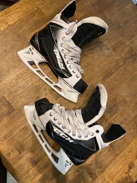 Whit CCM Ribcor 80K Regular Width Pro Stock Size 8 Hockey Skates ...