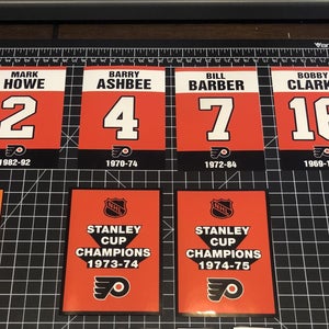 New York Islanders Replica Stanley Cup and Retired Number Vinyl Decal ...