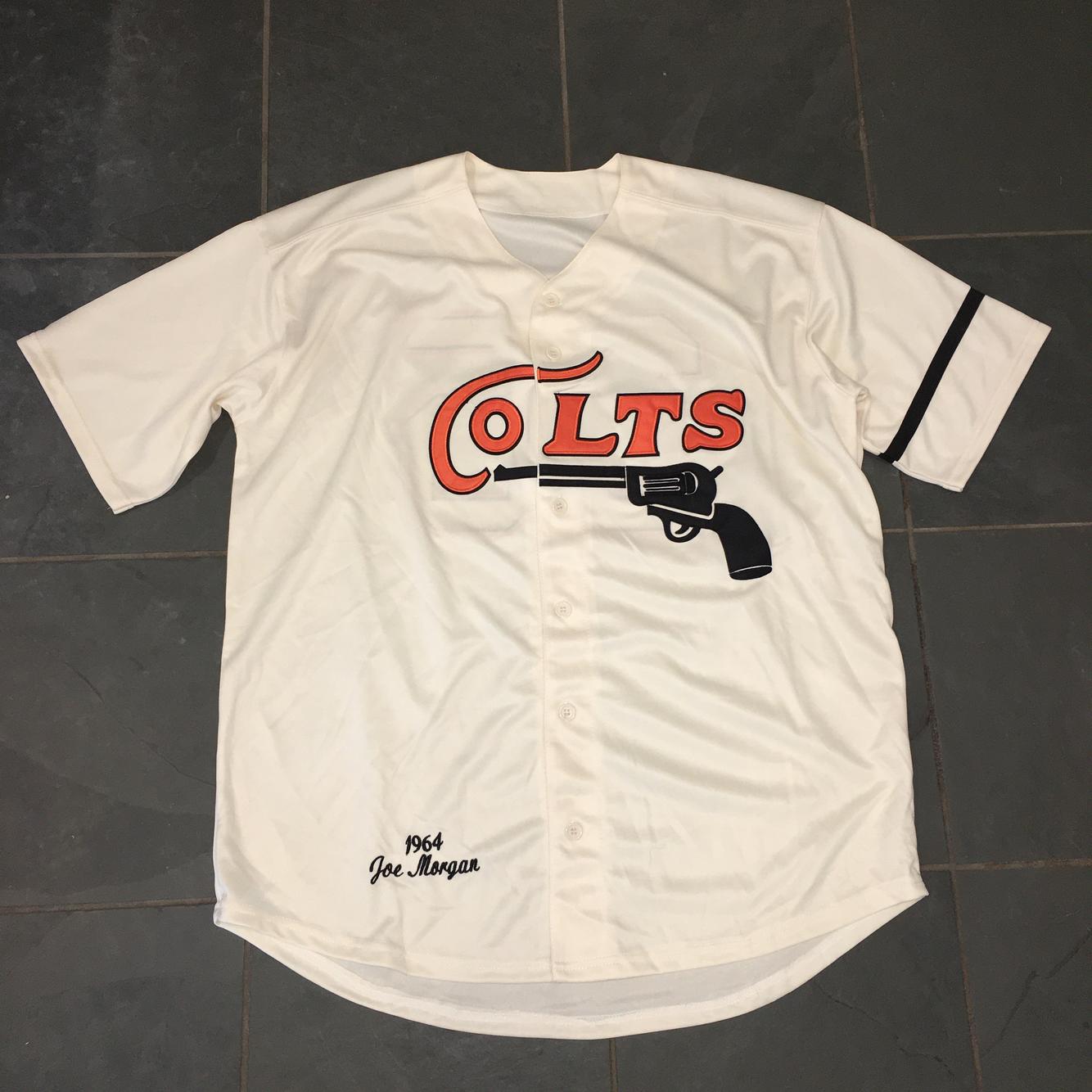 1964 JOE MORGAN #35 Houston Colt .45s Jersey XL sewn | SidelineSwap