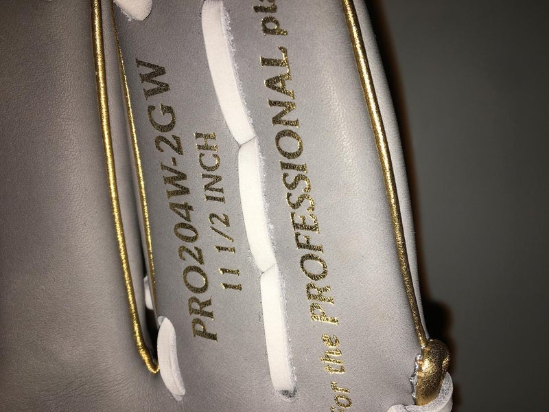 NEW Rawlings PRO204W-2GW WING TIP RHT Heart of Hide Baseball Glove 11.5 ...