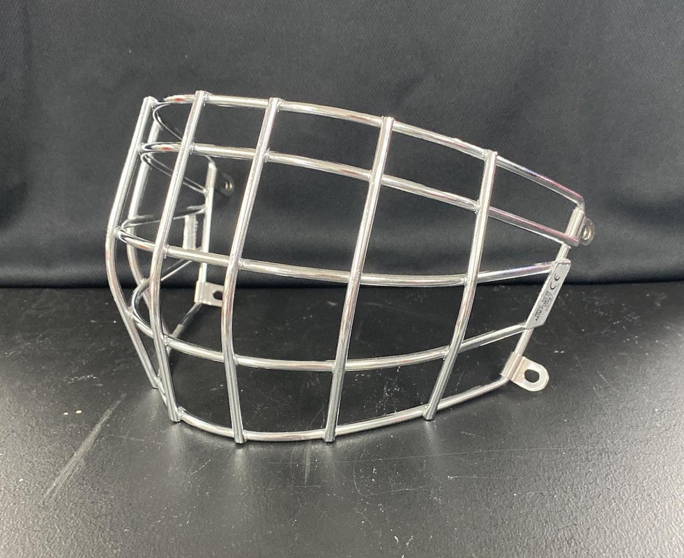 New Chrome SR Cat Eye Cage (Fits Most Bauer NME Masks) | SidelineSwap