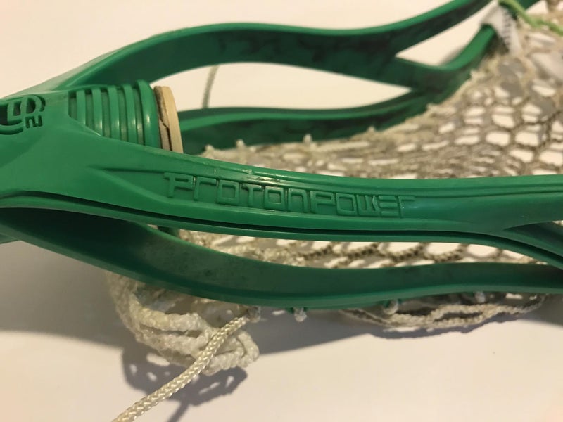 Green Used Attack & Midfield STX Strung Proton Power 2 Head ...