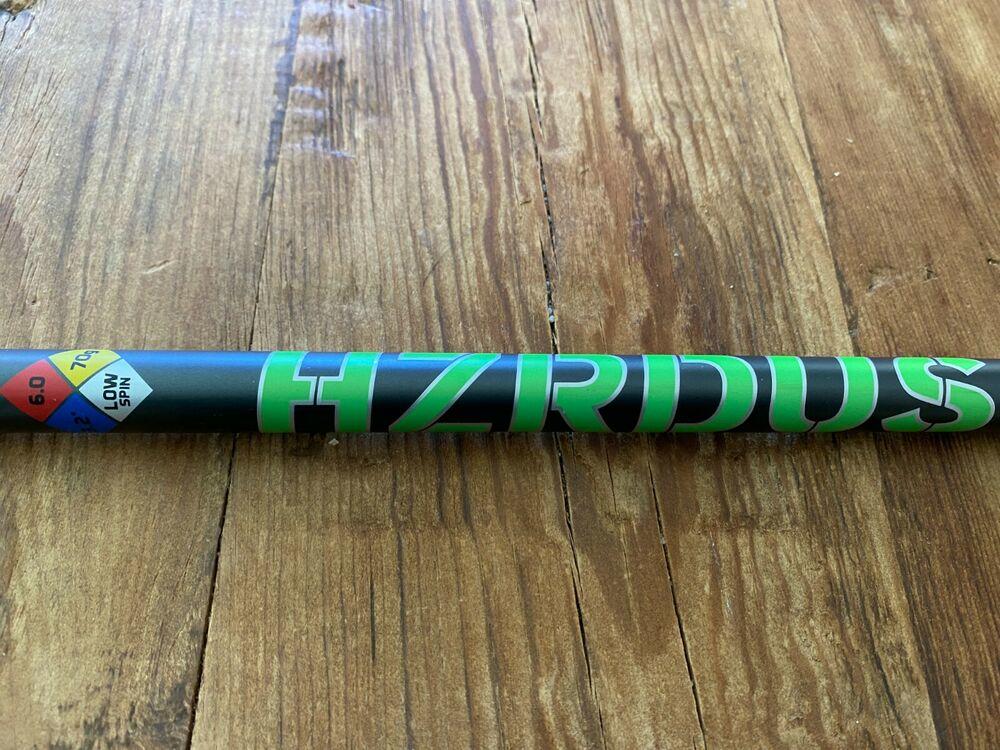 HZRDUS GREEN SMOKE 60gm 6.0 STIFF Driver / Wood Shaft 46" 335 ... #GX ...
