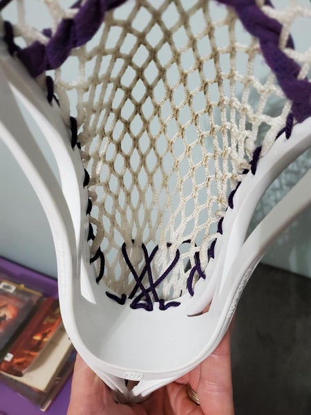 White Used Attack & Midfield STX Strung Revolver Head | SidelineSwap ...