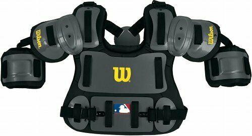 New Wilson WTA3217 fitted umpire Chest/Bicep protector adult baseball ...