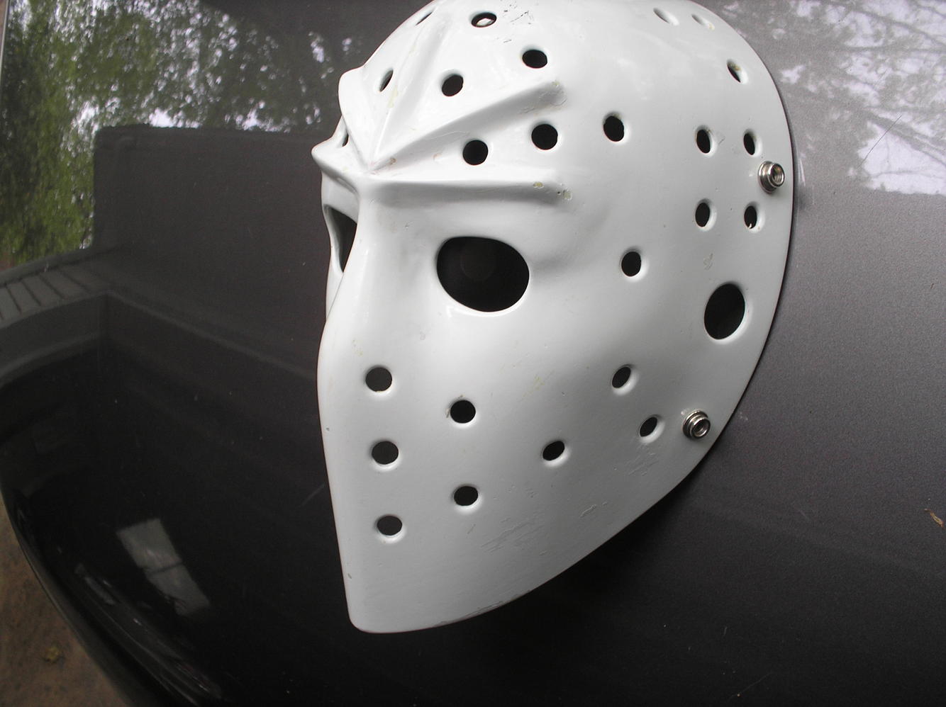 Pelle Lindbergh replica goalie mask | SidelineSwap