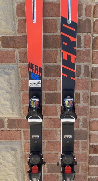 Rossignol Racing Hero GS With Bindings Max Din 12 Skis | SidelineSwap ...