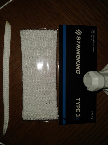 Bundle Deal: New 'White' STX Stallion Omega Head (stringking 3x 'White' mesh + all white string ...