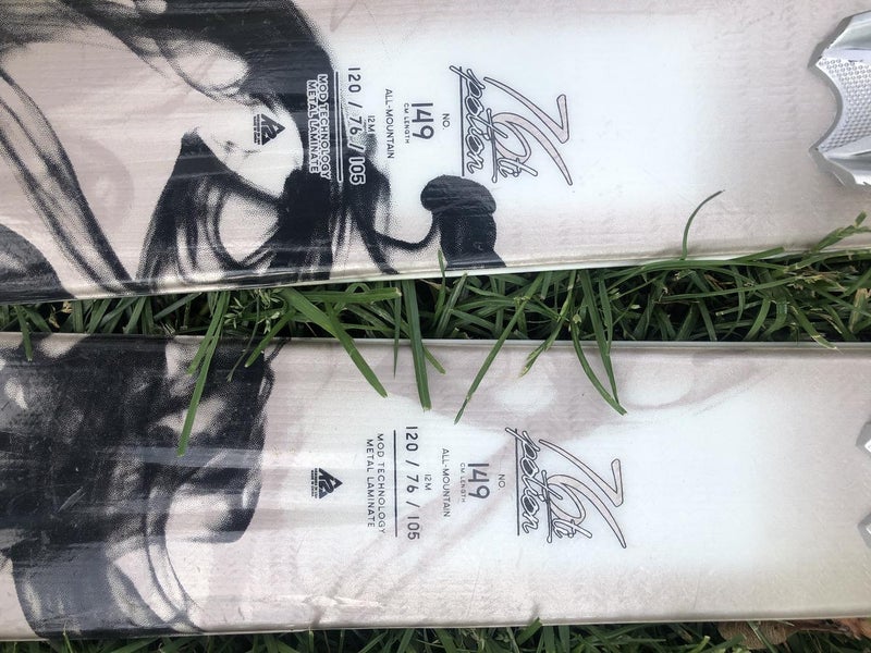 Used Women's 2016 K2 All Mountain Potion Skis With Bindings Max Din 10 ...