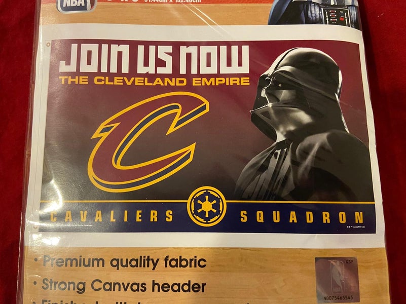 Cleveland Cavaliers WinCraft Star Wars Darth Vader 3' x 5' 1-Sided ...