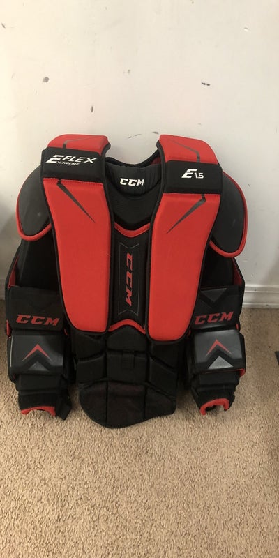 Used Small CCM Extreme Flex E1.5 Goalie Chest Protector | SidelineSwap