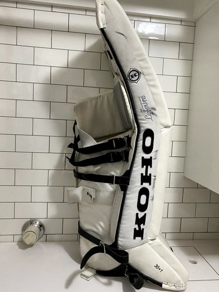 White Used Senior 36"+1 Koho 589 Goalie Leg Pads | SidelineSwap | Buy ...