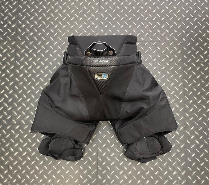 Black NikeBauer Supreme One95 Goalie Pants (Int L) | SidelineSwap | Buy ...