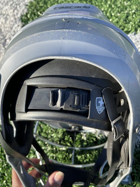 Gray Adult Player's Cascade CPX-R Helmet | SidelineSwap | Buy and Sell ...