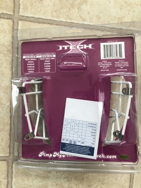 New Bauer Itech Goalie Replacement Junior Wire Cage mask helmet 2500 ...