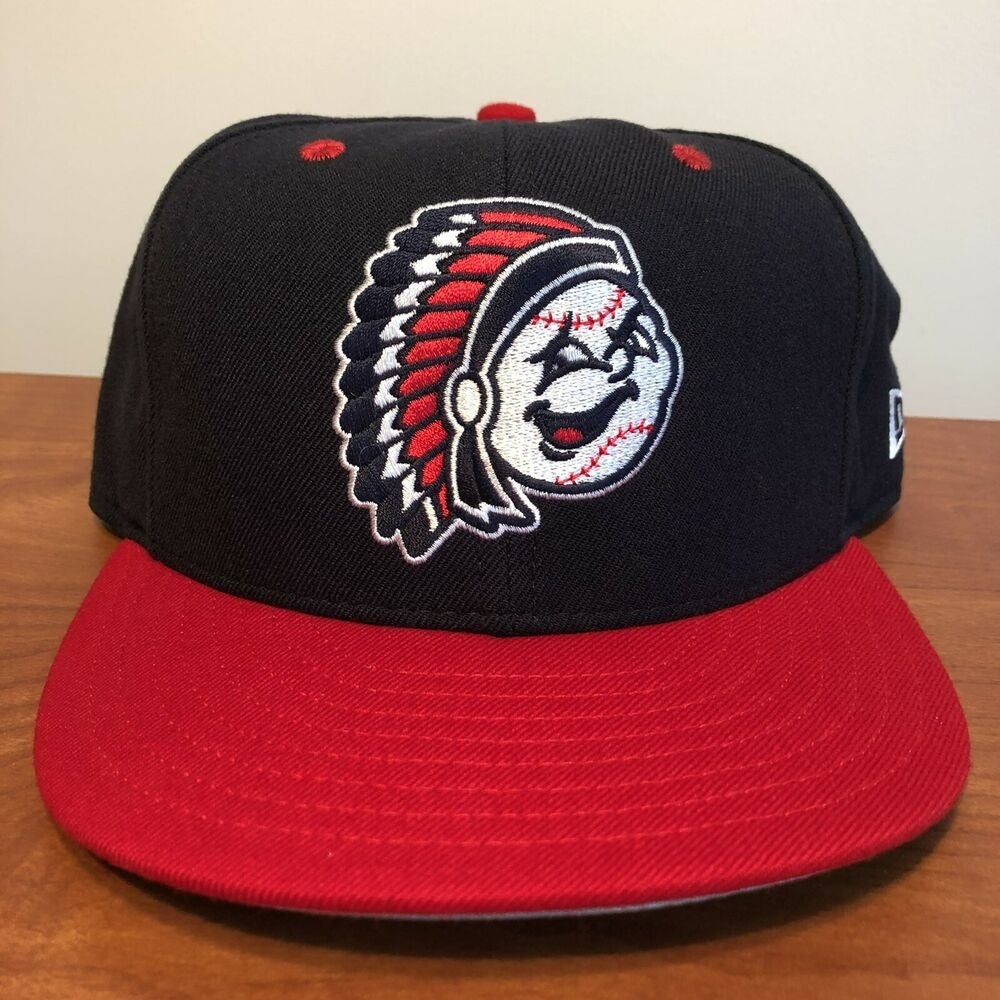 Peoria Chiefs Hat Baseball Cap Fitted 7 1 2 New Era Vintage MiLB Minors Peoria Chiefs Hat Baseball Cap Fitted 7 1 2 New Era Vintage MiLB Minors