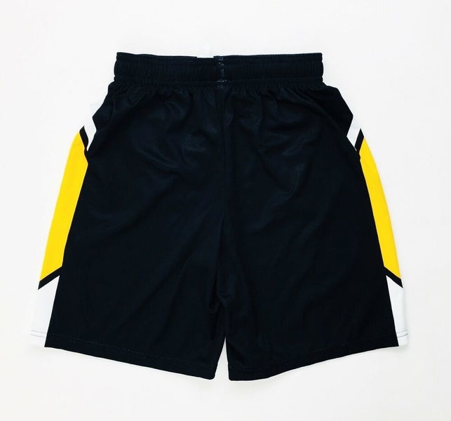 Under Armour TM Phantom Basketball Short Youth Medium Black Yellow ...