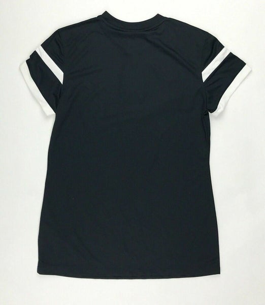 Nike Trophy II SS Soccer Jersey Women's Medium Black 588505 White ...