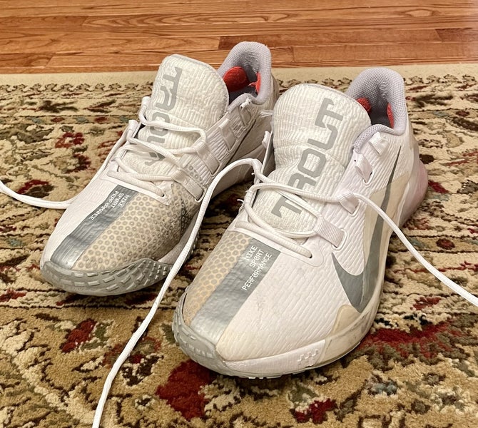 Nike trout 7 turfs white mens Size 12 | SidelineSwap | Buy and Sell on ...