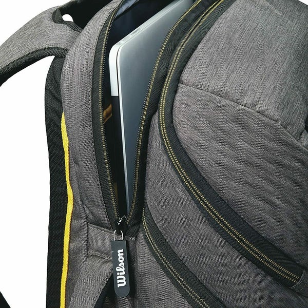 New Wilson A2000 Baseball Backpack Equipment Bag Charcoal Softball ...