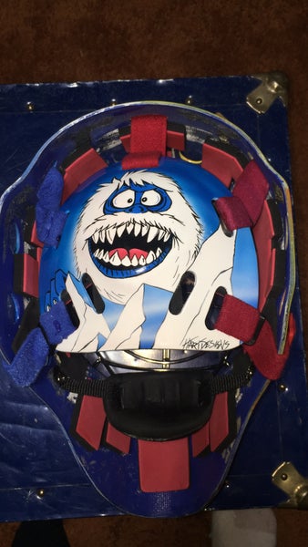 Heaton Snow Miser Heat Miser Goalie Mask | SidelineSwap | Buy and Sell ...