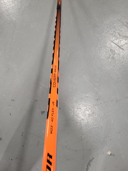 New Junior Warrior Left Handed Covert QR5 50 Hockey Stick W03 curve 40 ...
