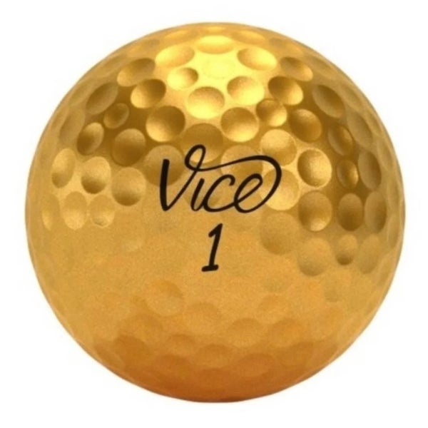 New Balls 4 Pack Plus GOLD Golf Balls - 4 Dozen | SidelineSwap | Buy ...
