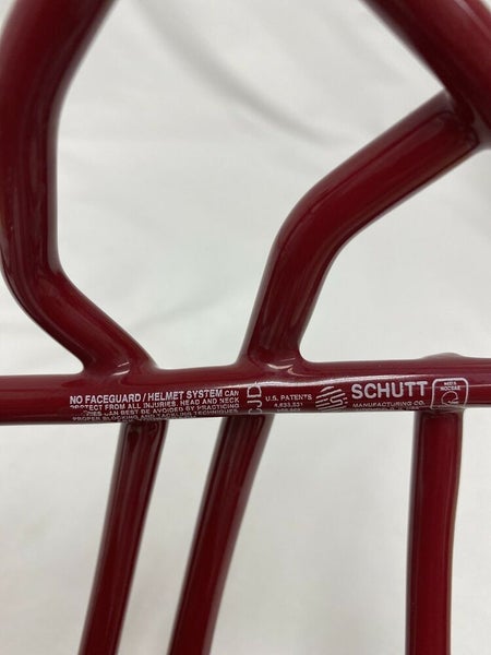 Schutt SUPER PRO RJOP-UB-DW Adult Football Face Mask In 49’r Red ...