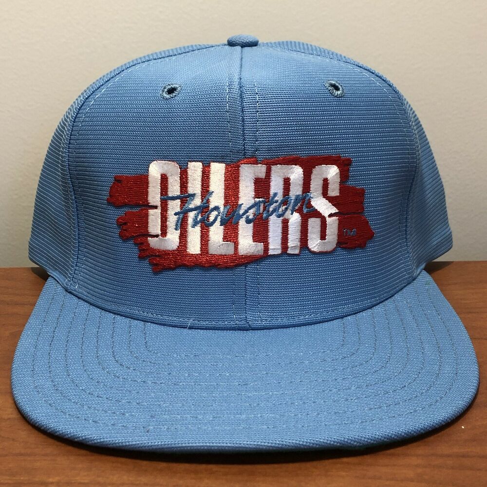 Houston Oilers Hat Snapback Cap Men New Era NFL Football Vintage 80s ...