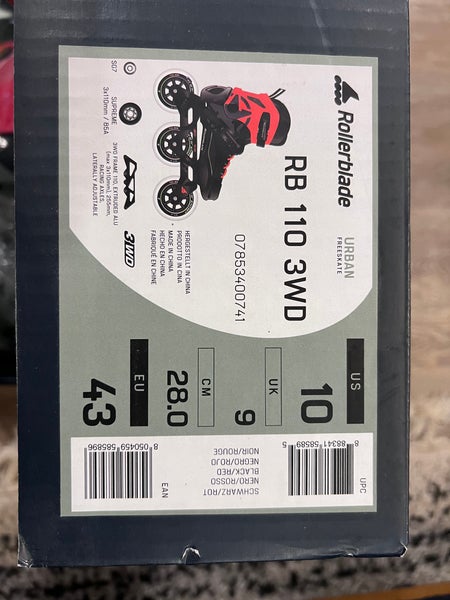 RB 110 3WD Rollerblade performance urban skate | SidelineSwap | Buy and ...