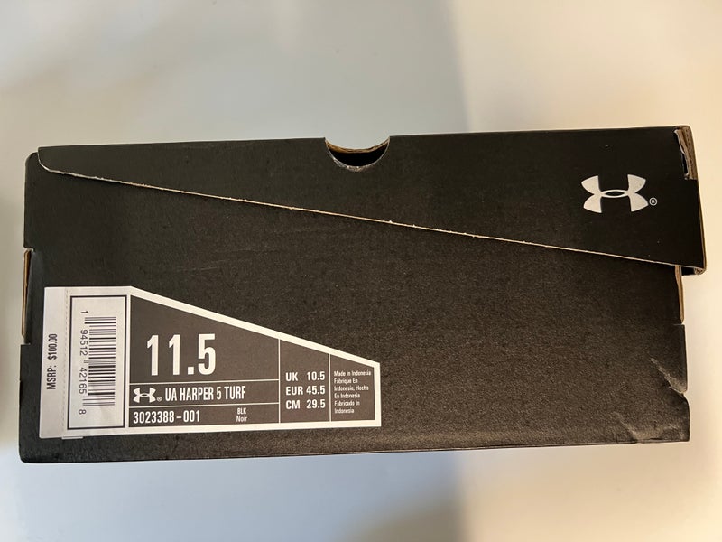 Under Armour Bryce Harper 5 Baseball Turf Shoes - Men's Size 11.5 ...