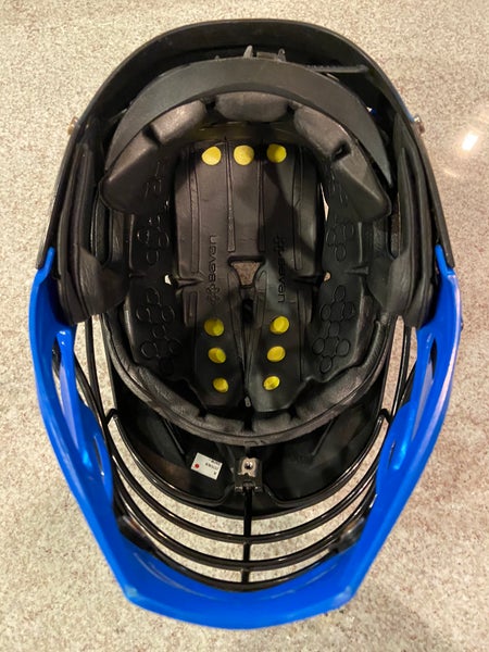 Player's Cascade R Helmet Matte Black And Blue | SidelineSwap | Buy and ...